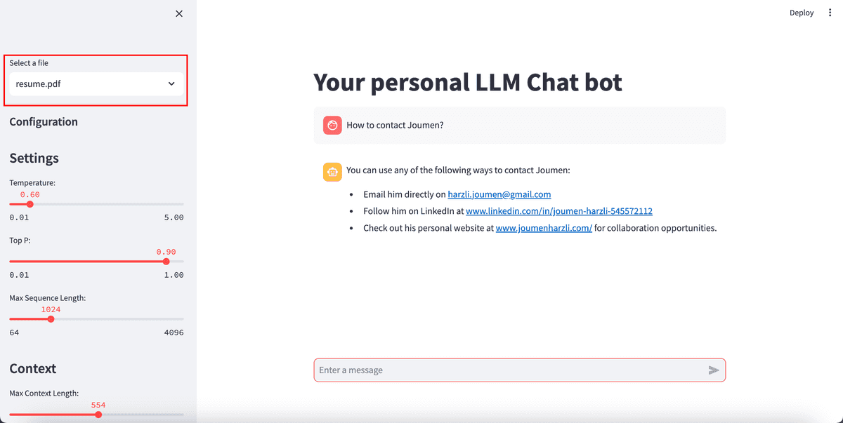 Create Context-Aware LLM Chatbot using Amazon Bedrock and LangChain | Joumen Harzli AWS Cloud ...